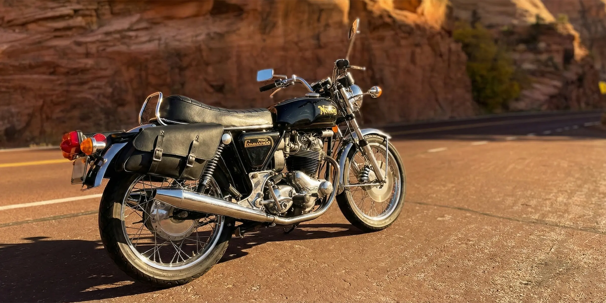 Norton Saddlebags | Commando, Atlas, Dominator | BAD&G