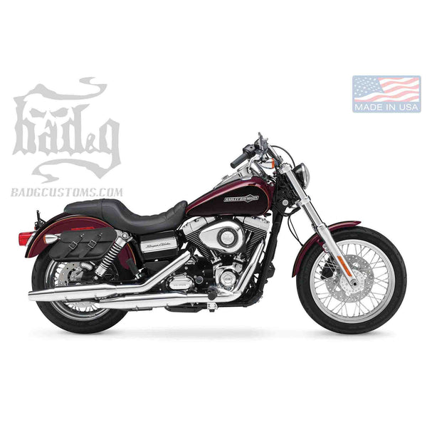 Premium H-D® Dyna Right Side Solo Bag | Hand Crafted Saddlebags in USA