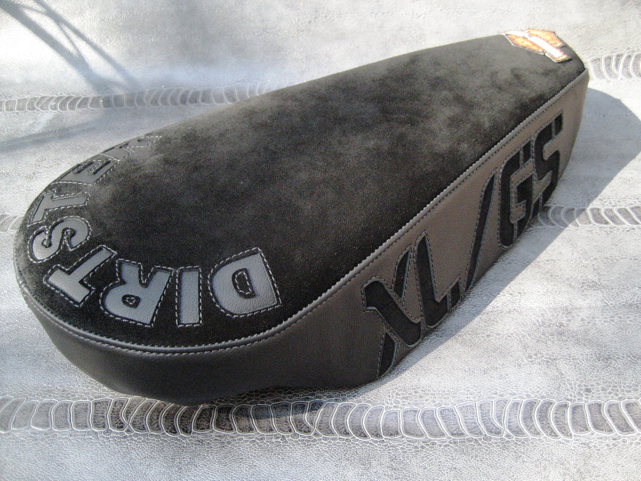 RTW Doug Wothke "Dirtster" Custom Leather Seat | Harley-Davidson Sport
